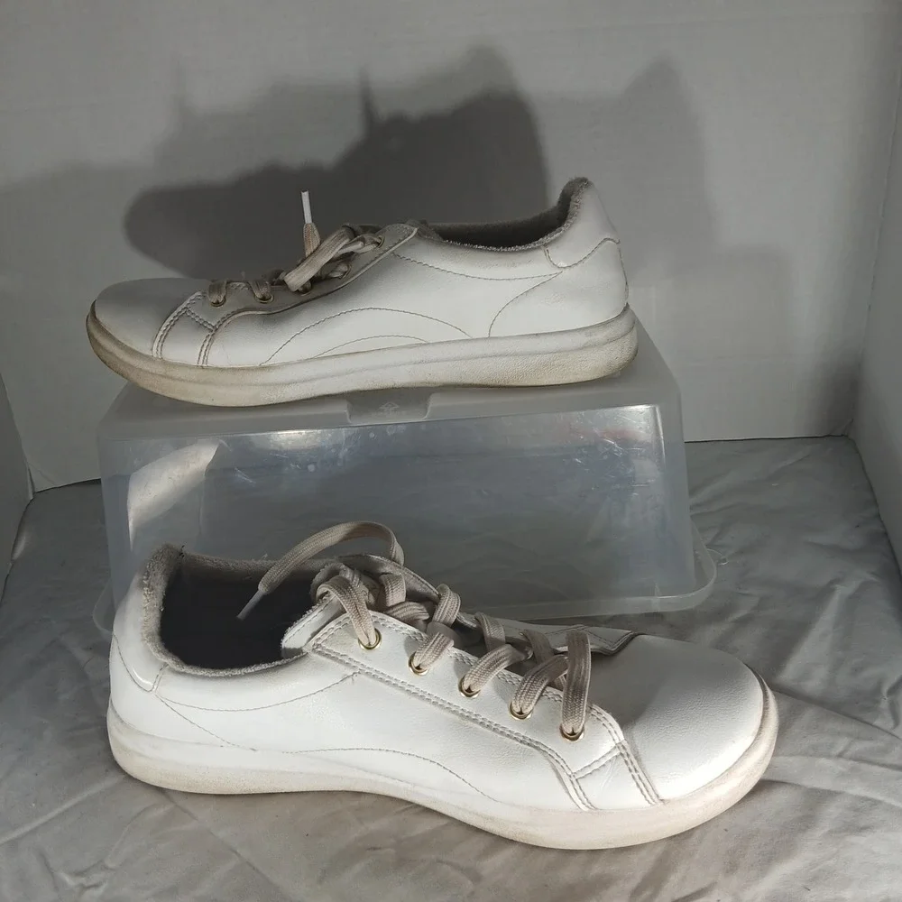 Skechers | Shoes | Skechers Bobs B Cute White Sneakers Memory Foam ...